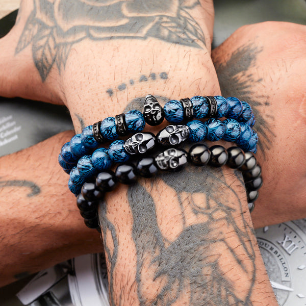 Seahawks - "Blueberry" Camouflage Designer Skulls – SkeletonHD