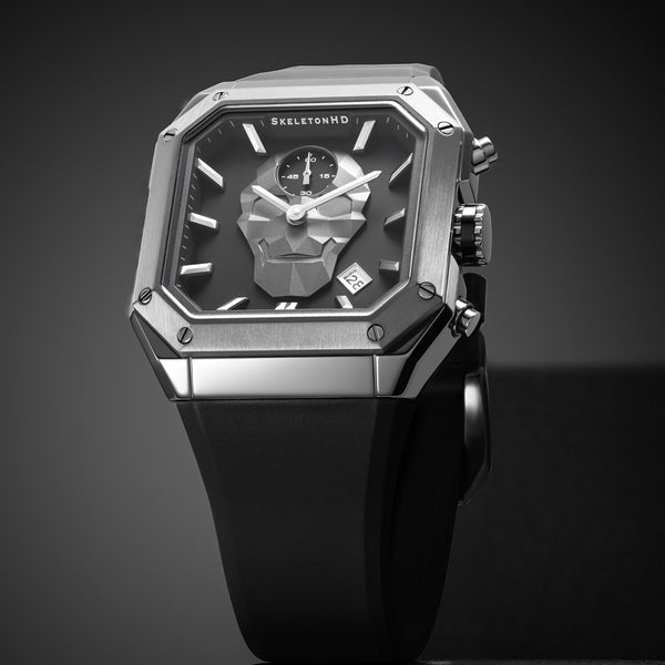 PHANTOM·X Men's Luxury Skull Watch – SkeletonHD