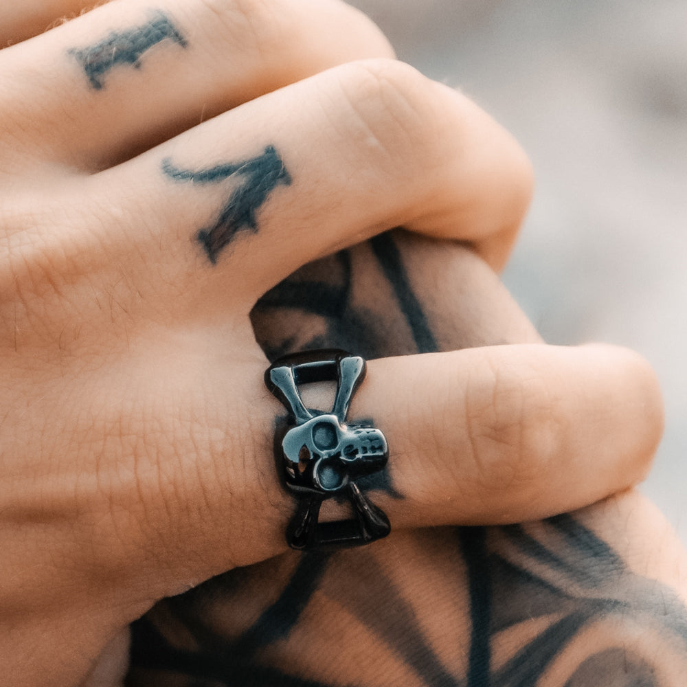 Immortal - Skull & Bones Ring - SkeletonHD
