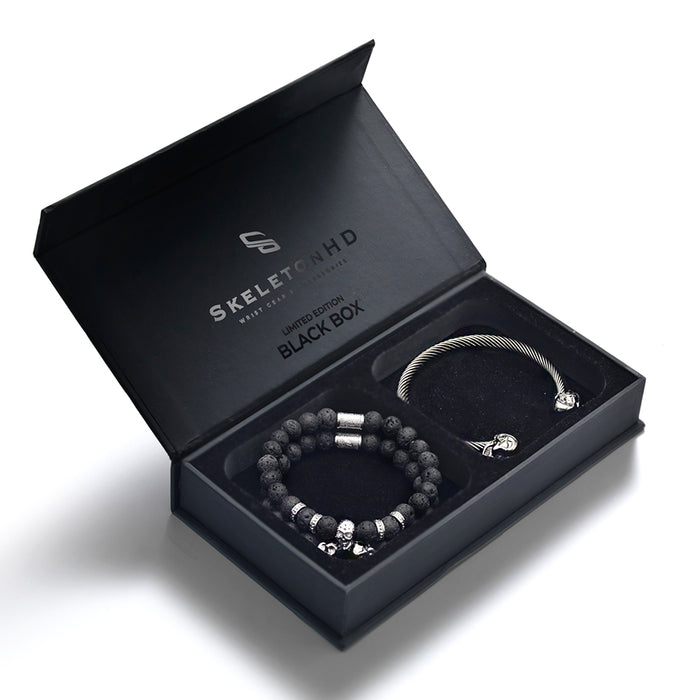 Magnum Box - Limited Edition Skulls Black Box - SkeletonHD