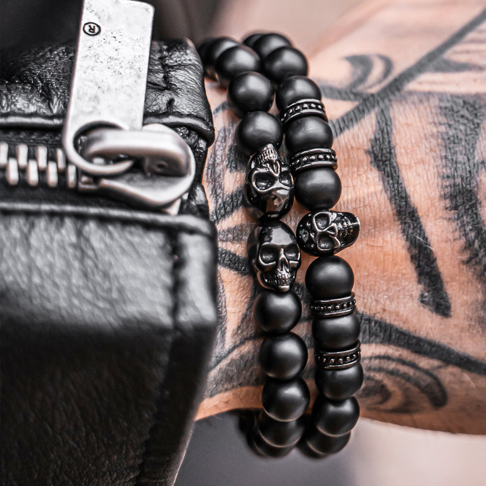 Phantom Stack - Premium Skull Bracelets for Men – SkeletonHD