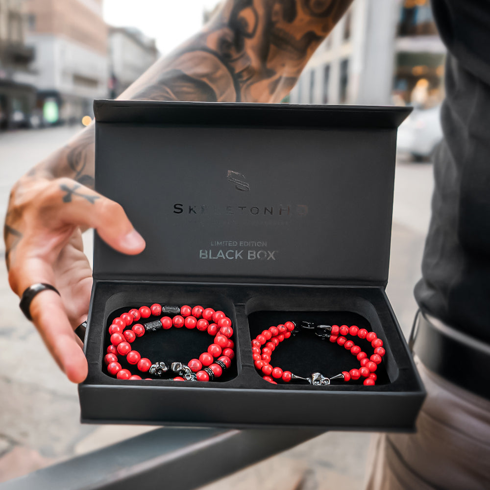 Red Devils Skull Gift Box By SkeletonHD