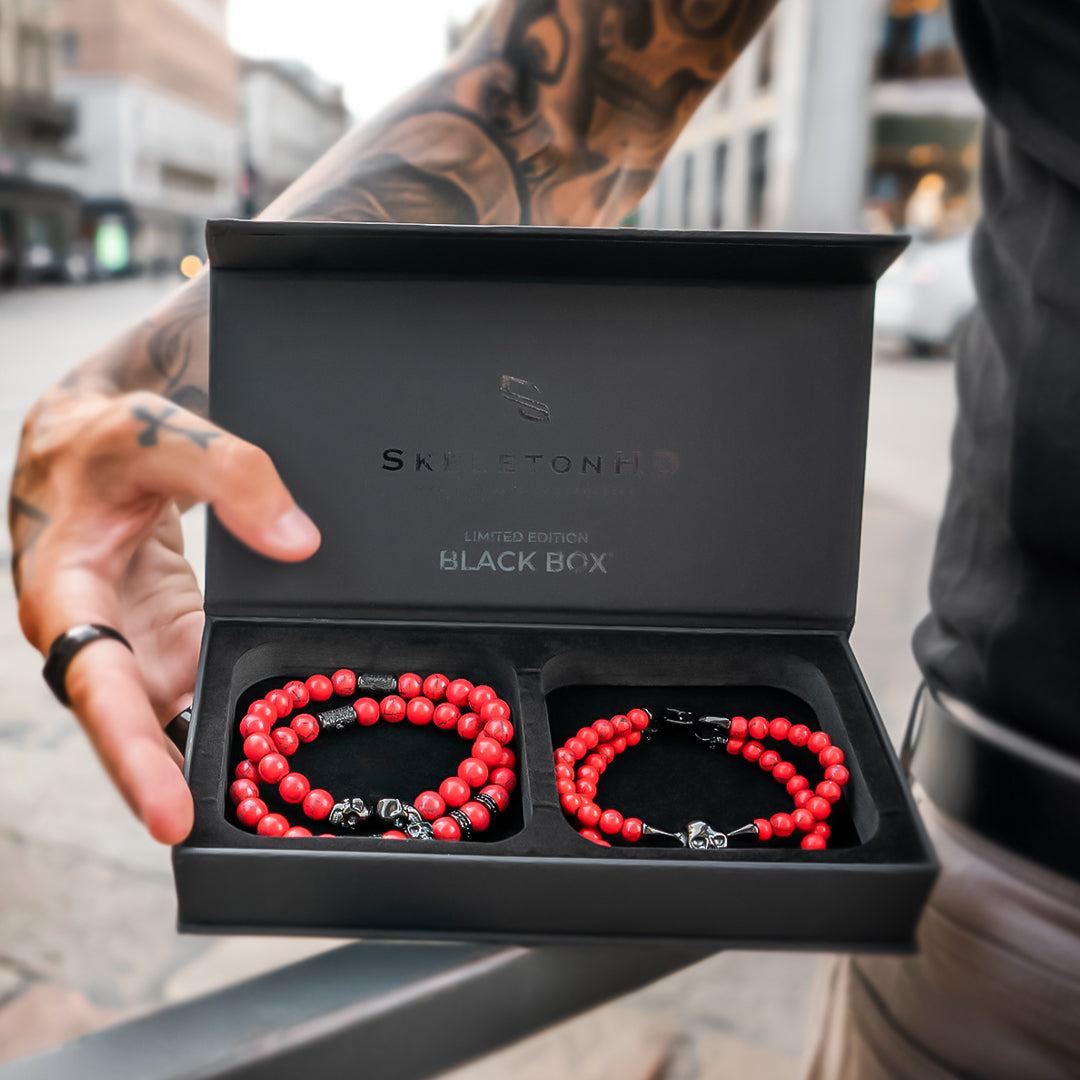 Red Devils Skull Gift Box By SkeletonHD